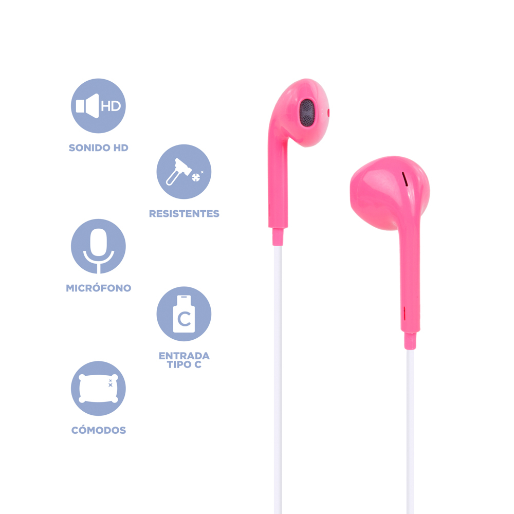 Comprar Fones de ouvido intra-auriculares tipo C WE BABY BEARS ...