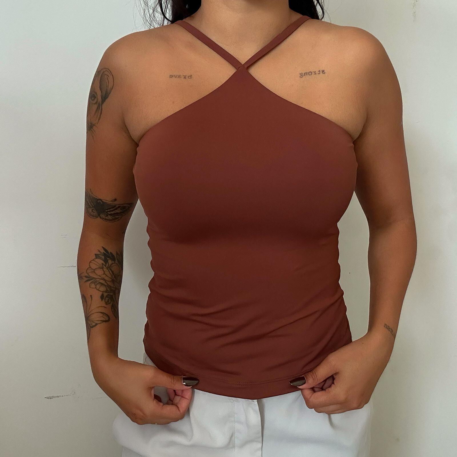 Comprar BLUSA FRENTE ÚNICA POLIAMIDA
