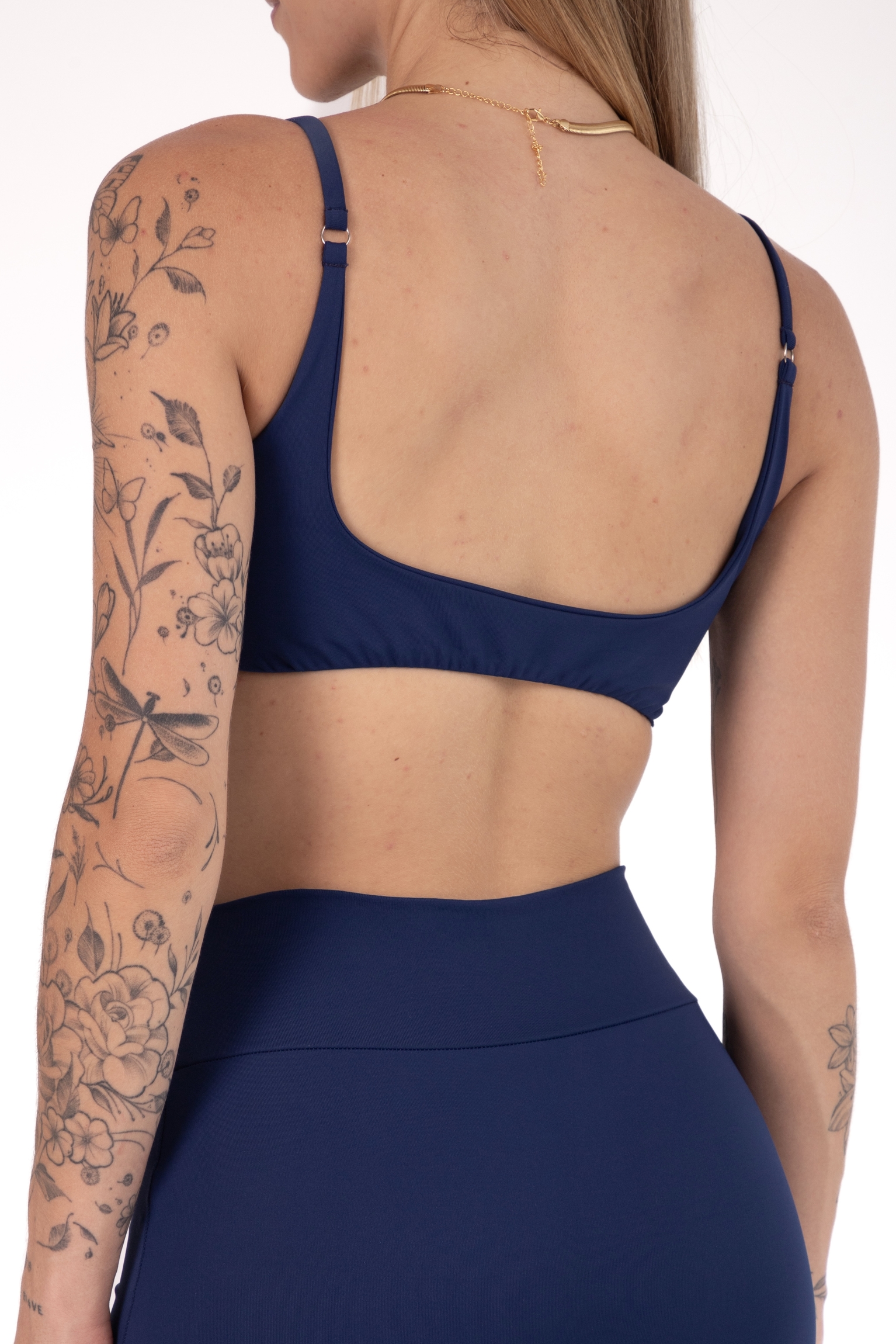 Comprar Top Basic Duplo Azul Marinho - a partir de R$37,44 - Flora Amar Atacado