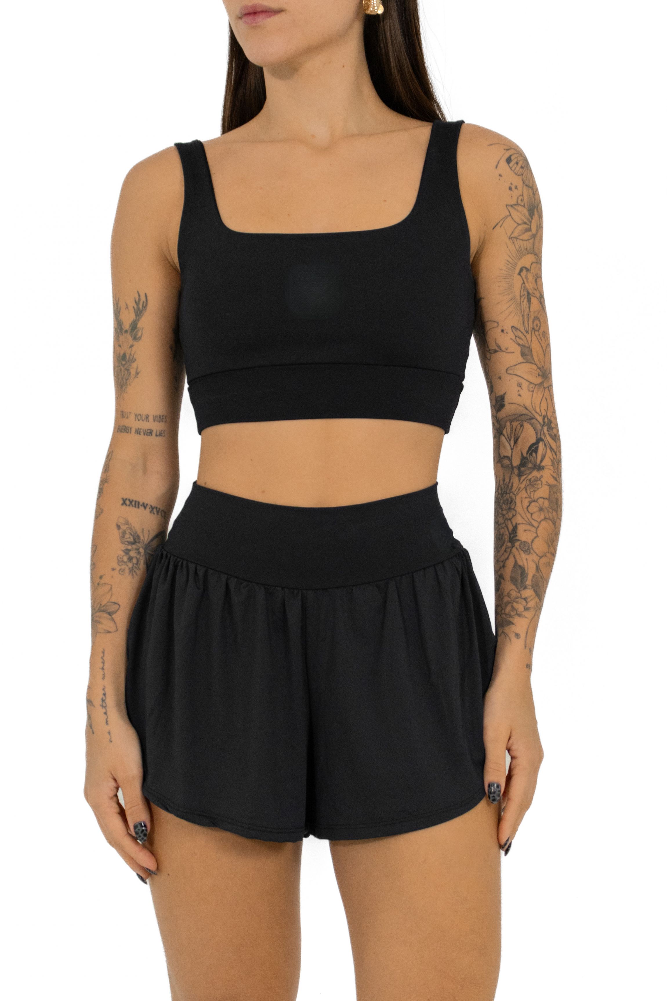 Comprar Top Run Preto - Flora Amar Atacado