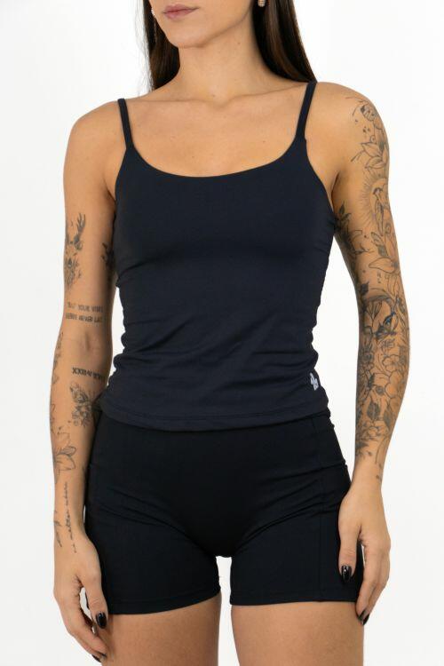 Comprar Regata Basic Preto - Flora Amar Atacado