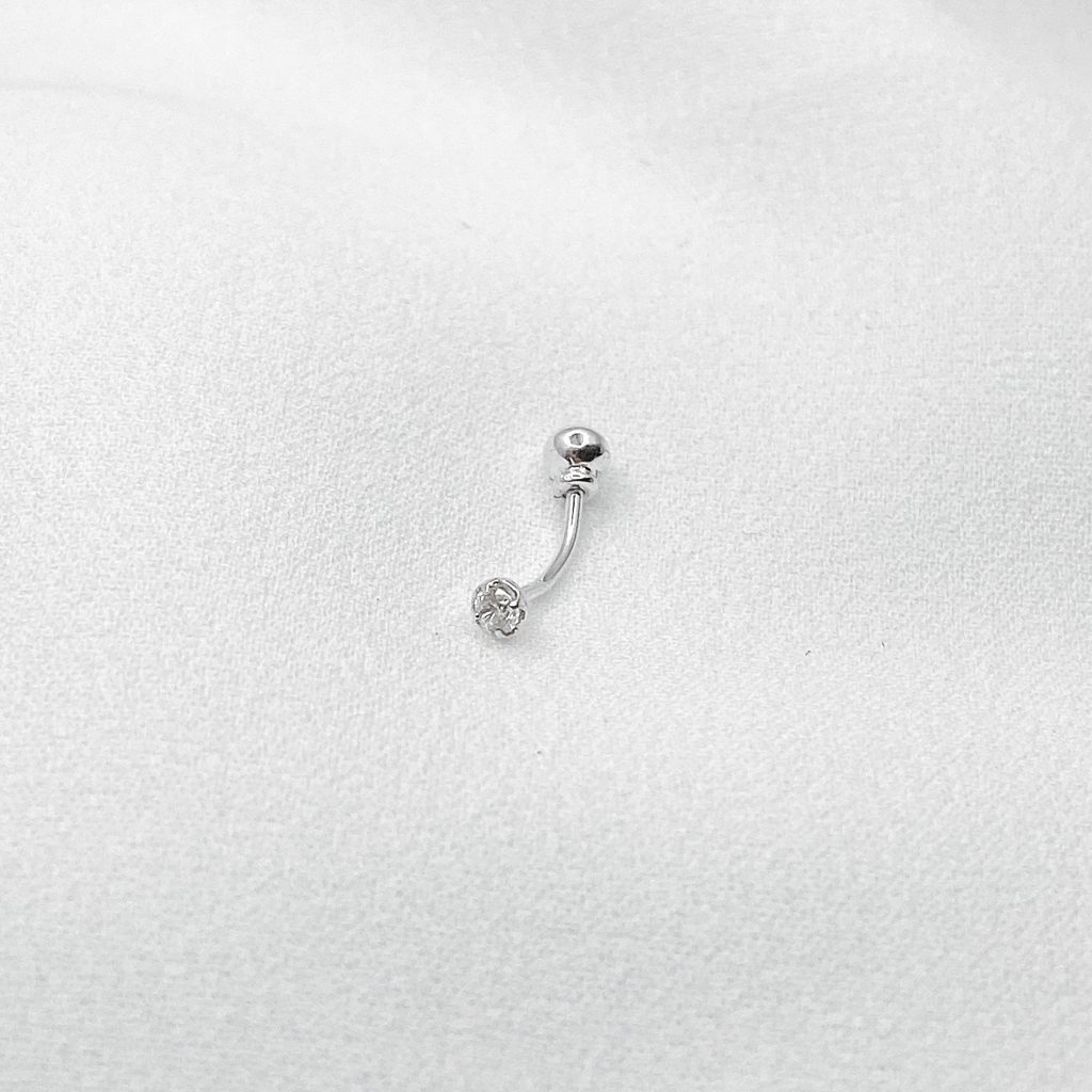 Comprar PIERCING UMBIGO ZIRCÔNIA NO113 - R$89,00 - Purpose Pratas