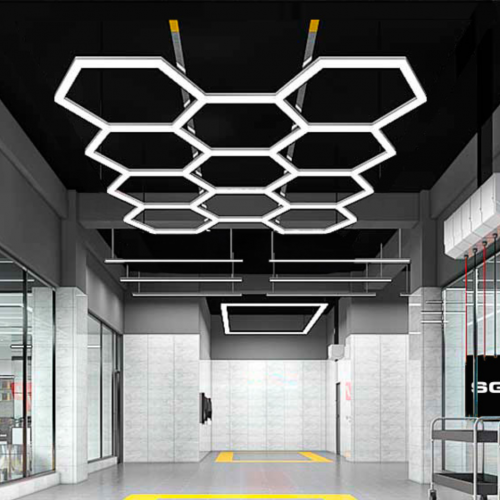 Comprar Luminaria Em Led Hexagonal 11 Celulas SGT - R$1.250,00