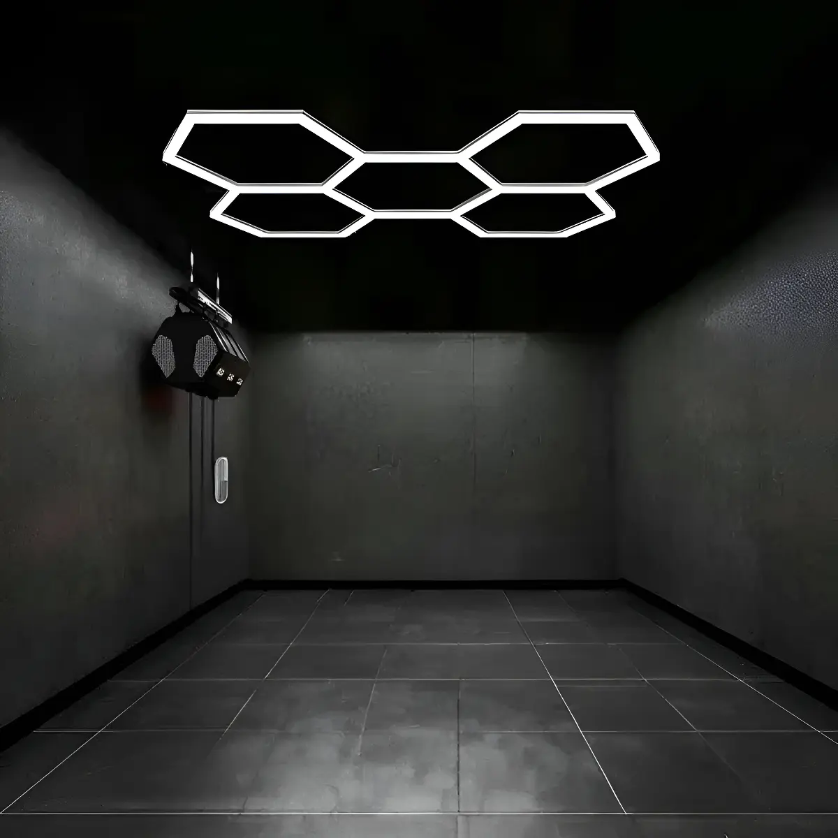 Comprar Luminaria Em Led Hexagonal 5 Celulas SGT - R$659,90