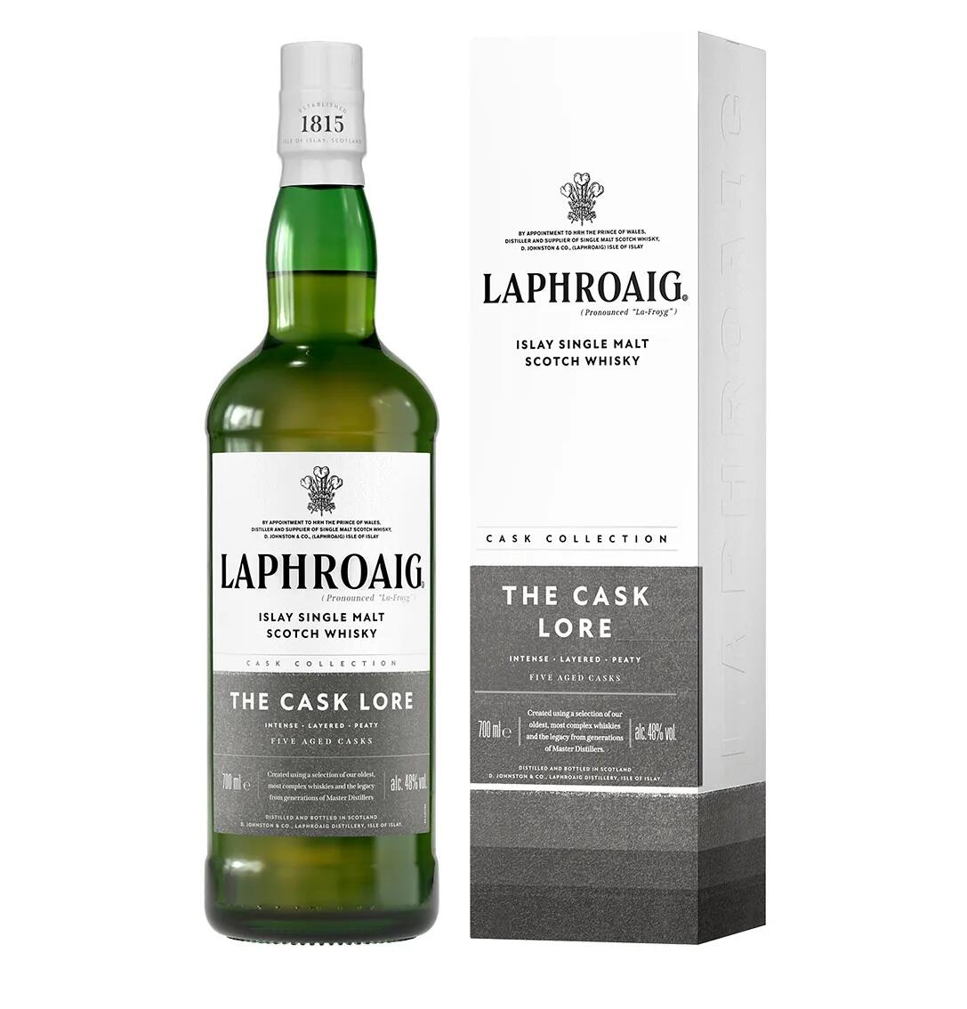 Whisky Laphroaig The Cask Lore 48% 700ml - Single Malt