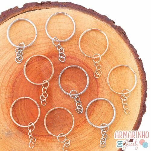 Comprar Argola para Chaveiro 28mm - Armarinho da Jessely