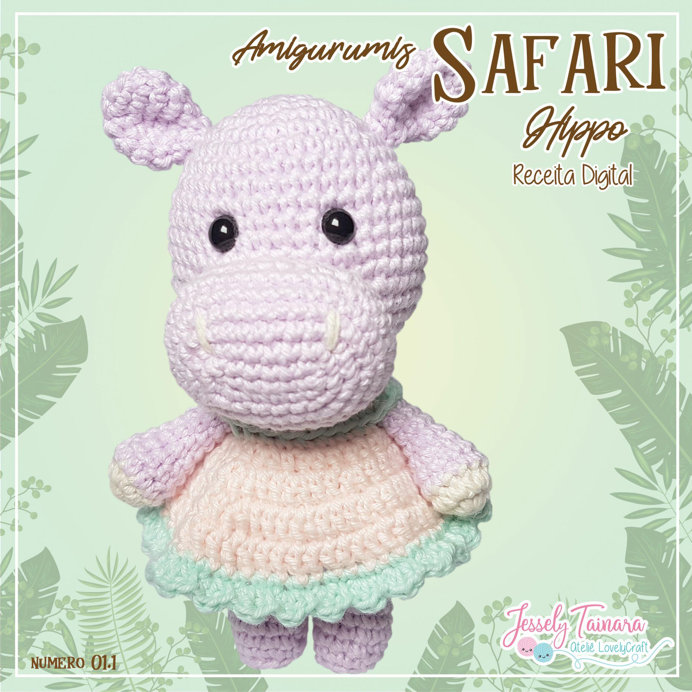 Comprar PDF - Hippo - Safari - a partir de R$14,30 - Armarinho da Jessely