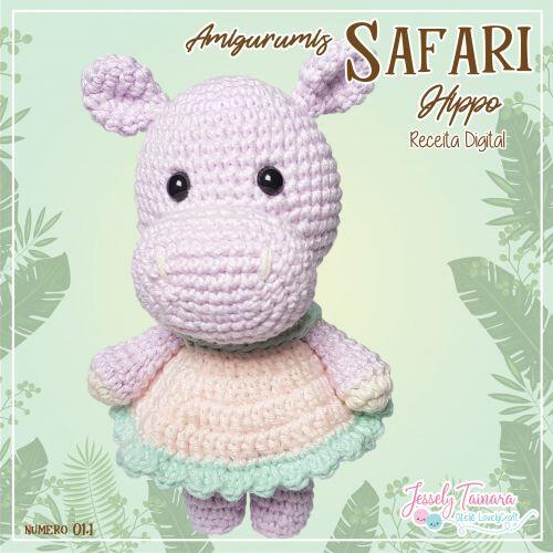 Comprar PDF - Hippo - Safari - a partir de R$14,30 - Armarinho da Jessely