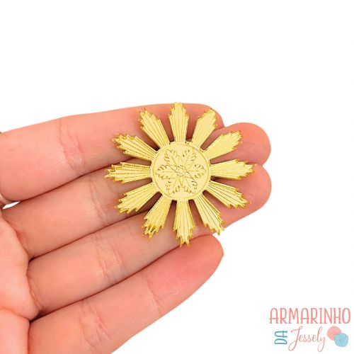 Comprar Resplendor Solar - Acrilico Espelhado - Armarinho da Jessely