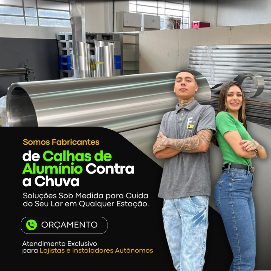 Fabricação e Distribuição de Calhas de Alumínio em Santa Catarina ...