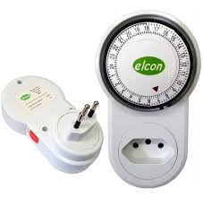 Comprar Timer Analógico Temporizador Programável Tomada Bivolt Elcon TM-22 - R$65,00 - Tudo para ...