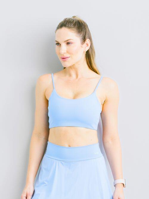Comprar Top Liz Azul Frozen - VOO FITNESS WEAR