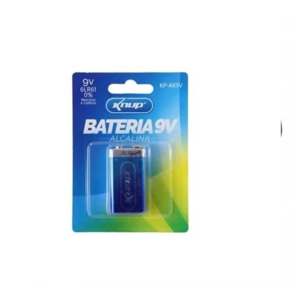 Comprar BATERIA 9V ALKALINA KNUP AK9V