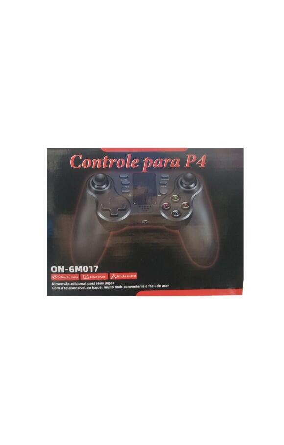 Comprar CONTROLE PS4 SEM FIO ONGM017 - Maxtill Atacado de Eletrônicos no Brás
