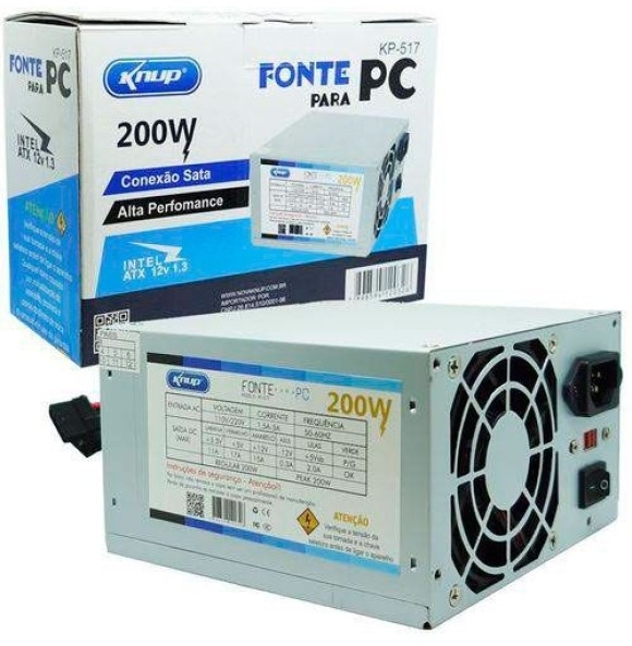 Comprar FONTE ALIMENTAÇÃO PARA PC 200W KP517 - Maxtill Atacado de ...