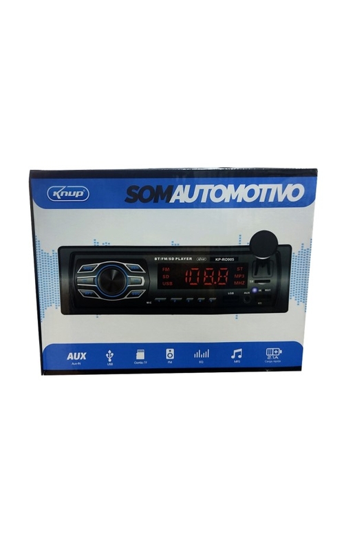 Comprar SOM AUTOMOTIVO KNUP COM USB BT E SD 25X4 KP RO905 - R$69,00 ...