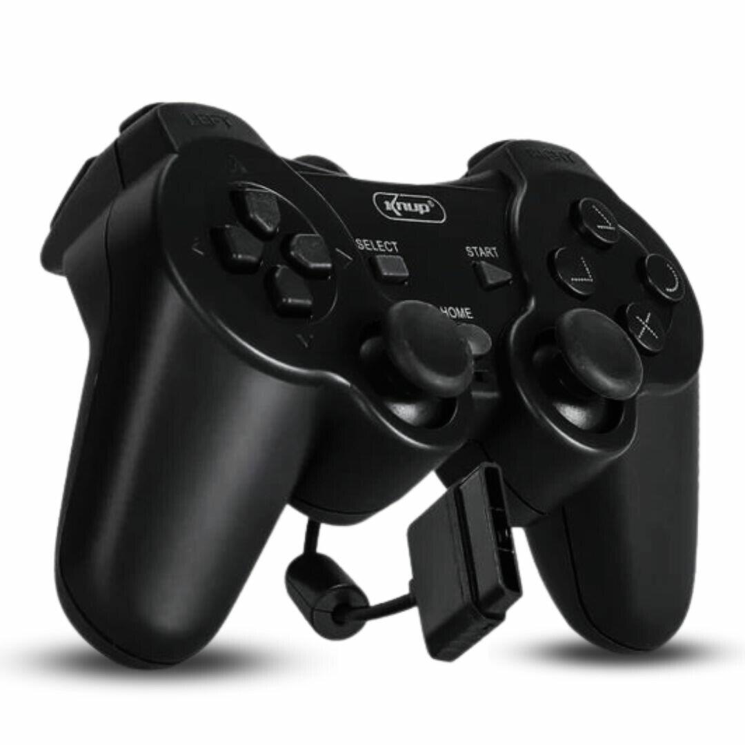 Comprar CONTROLE PS2 DUALSHOCK KNUP KPGM014 - R$21,00 - Maxtill Atacado ...