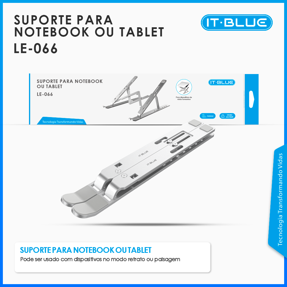 Comprar SUPORTE P/ TABLET E NOTEBOOK ITBLUE LE066 - Maxtill Atacado de ...