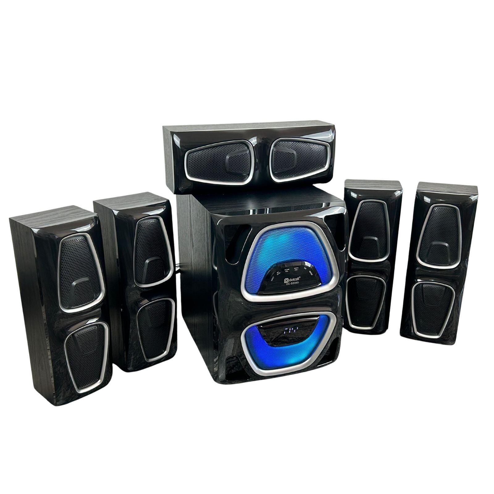 Comprar MINI SYSTEM DOTCELL SUBWOOFER 5.1 CH 115W RMS DCS2350 - Maxtill ...