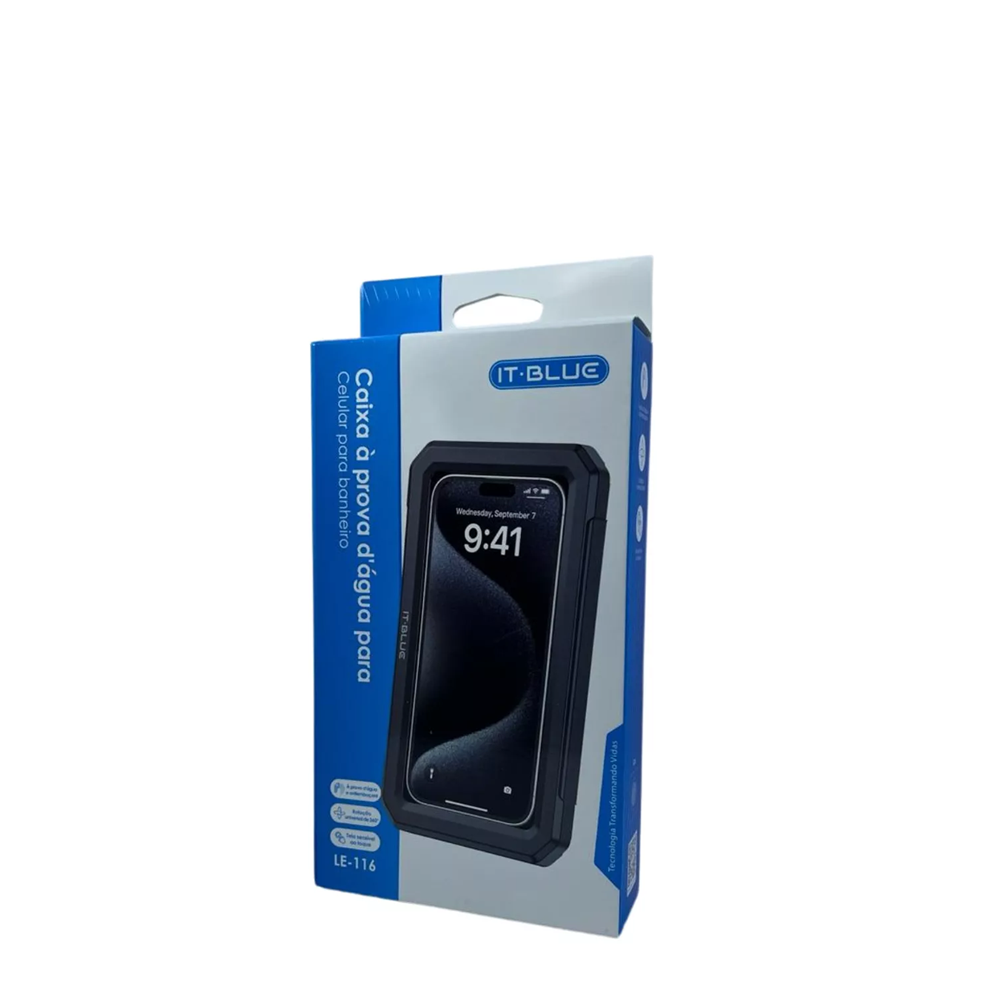Comprar SUPORTE CELULAR PAREDE BANHEIRO PROVA DÁGUA ITBLUE LE116 - Maxtill Atacado de ...