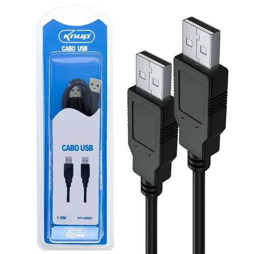 Comprar CABO USB X USB 1.5 METROS GRASEP DUSB01 - Maxtill Atacado de Eletrônicos no Brás