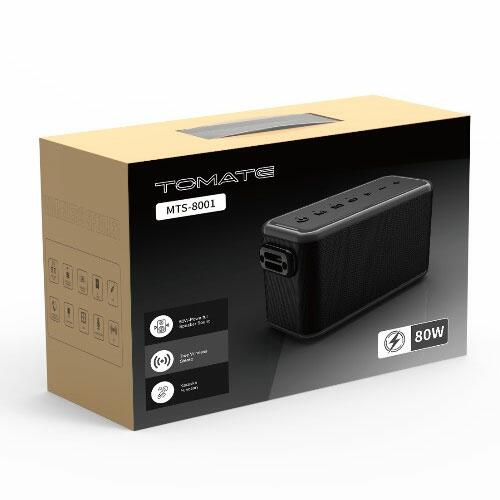 Comprar CAIXA DE SOM BLUETOOTH 80W C/ DOIS MICROFONES TOMATE MTS8001 - Maxtill Atacado de ...