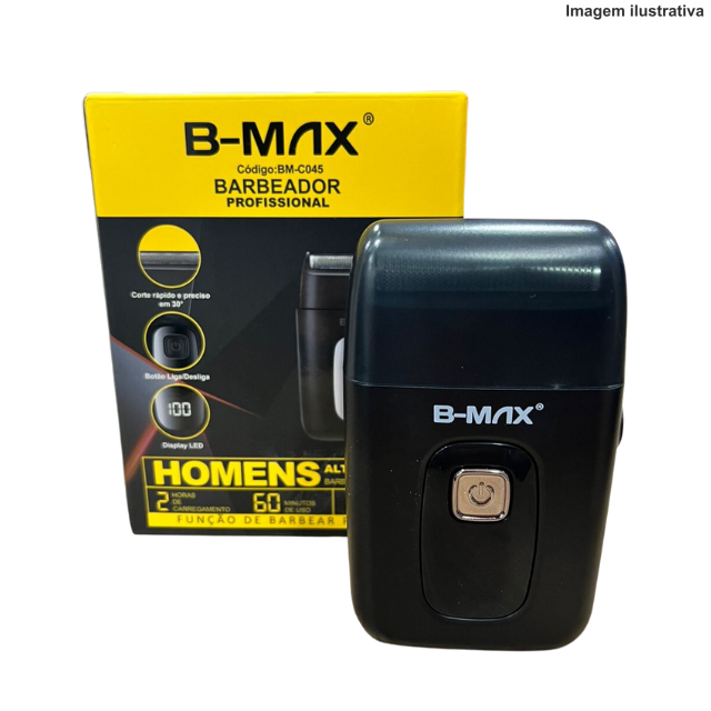 Comprar BARBEADOR ELÉTRICO PROFISSIONAL DISPLAY LED BMAX BMC045 - R$40 ...