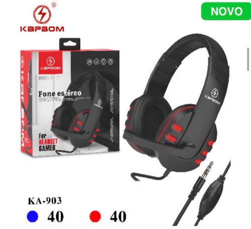 Comprar FONE GAMER HEADSET COM LED PC/NOTE KAPBOM KA903 - Maxtill ...