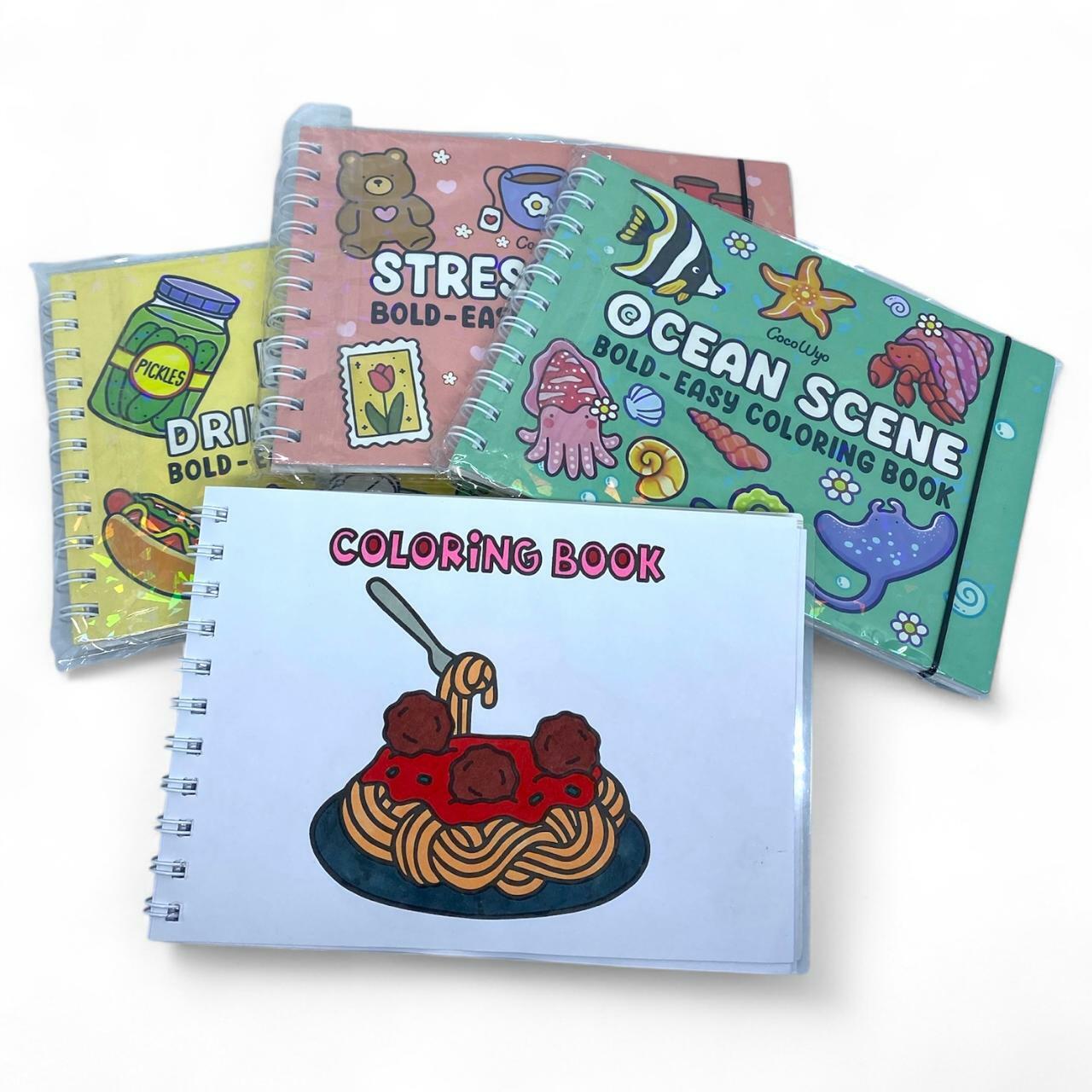 Comprar Livro de Colorir Antiestresse ? ?Stress Relief? CocoWyo ? Capa ...