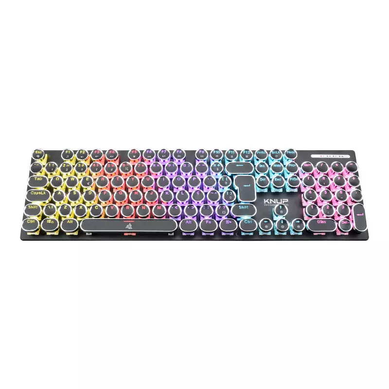 Comprar TECLADO MECANICO GAMER KNUP ILUMINAÇÃO RAINBOW KPTE142