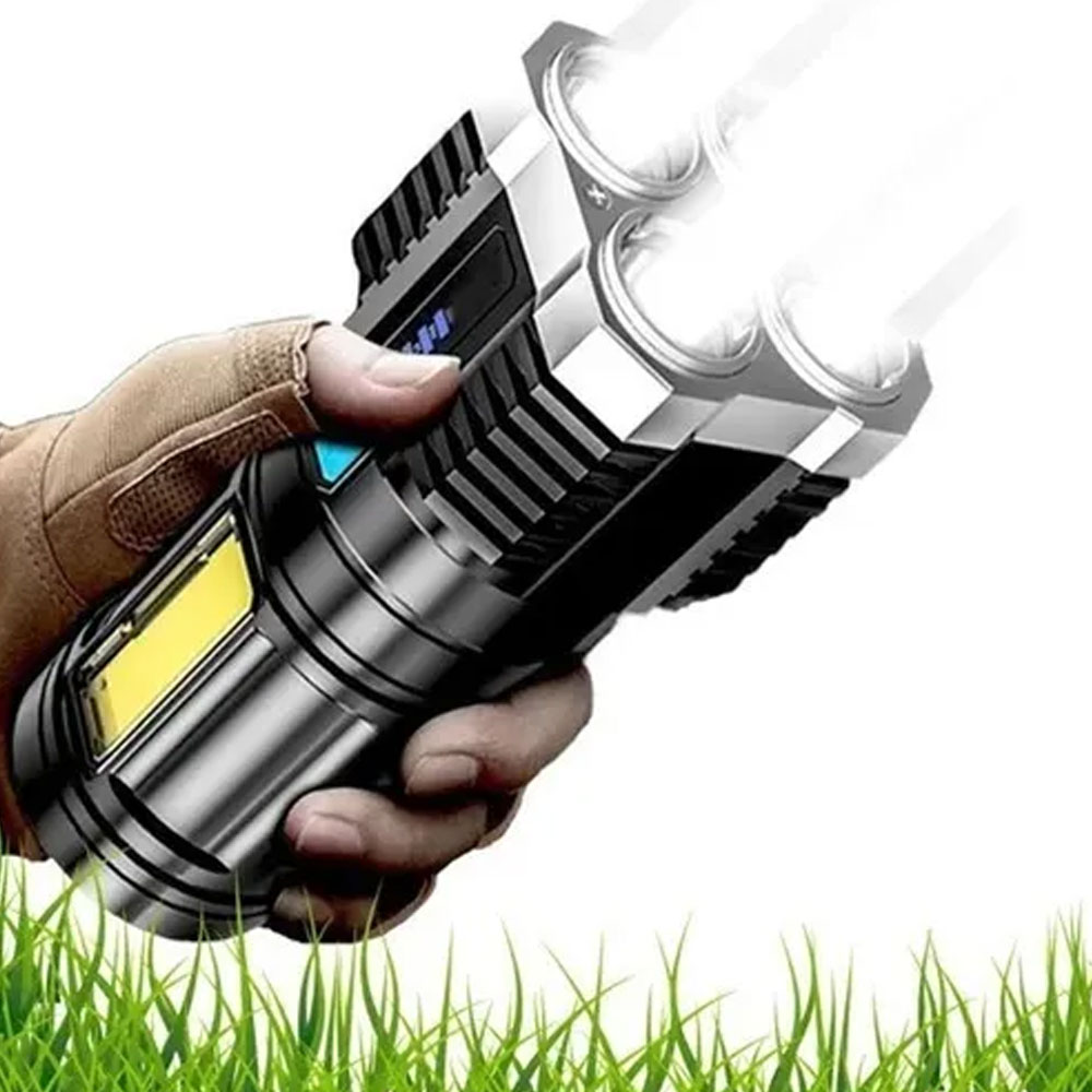 Comprar LANTERNA DE MÃO COM 4 LEDS IT-BLUE LE8304 - R$11,00 - Maxtill Atacado de Eletrônicos no Brás