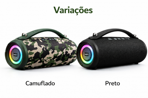 Comprar CAIXA DE SOM BLUETOOTH IMENSO 40W LED RGB TIPO BOOMBOX IMSS2003