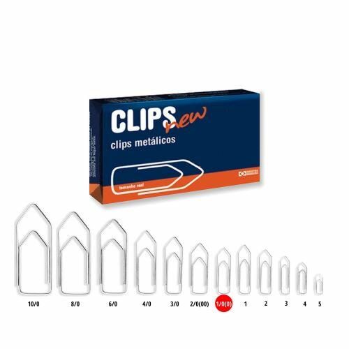 Comprar Clips 0 Aço Galvanizado Caixa c/ 770 Unidades - Clips New - a ...