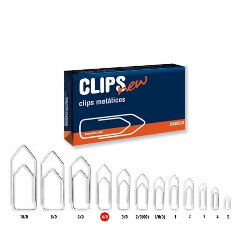 Comprar Clips 4/0 Aço Galvanizado Caixa c/ 50 Unidades - Clips New - a ...