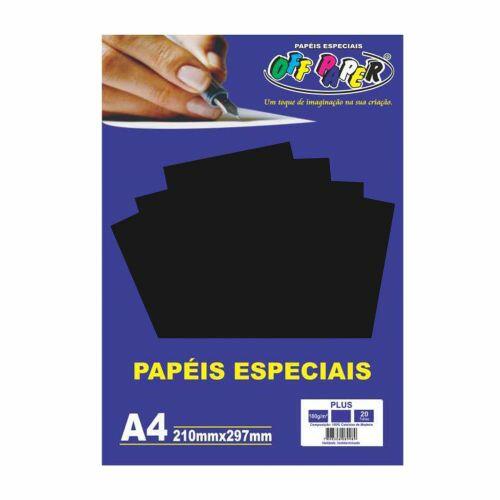 Comprar Papel Colorplus A4 180g Preto Pacote c/ 20 Folhas - Off Paper ...