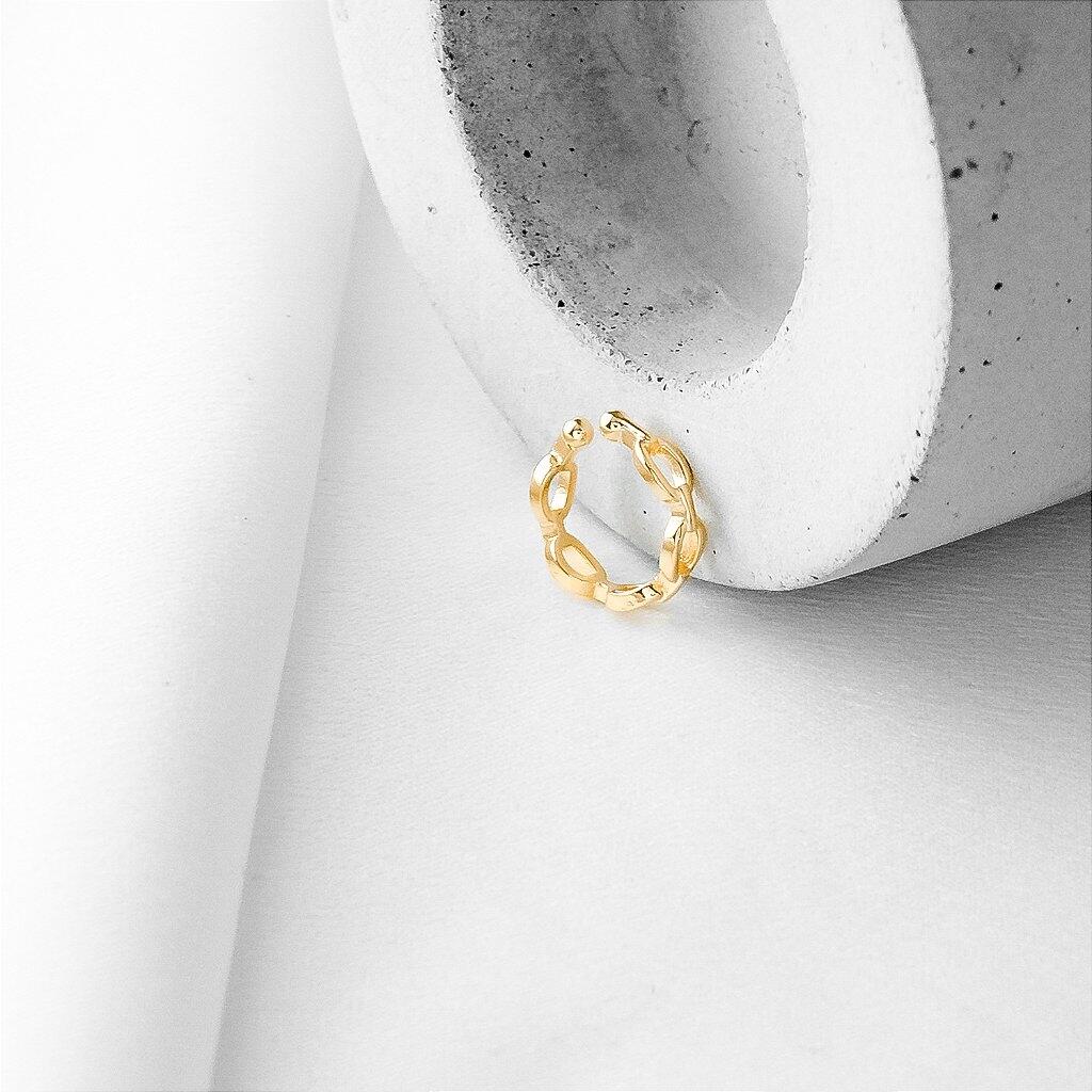 Comprar Falso Piercing Correntinha - Dourado - a partir de R$5,69