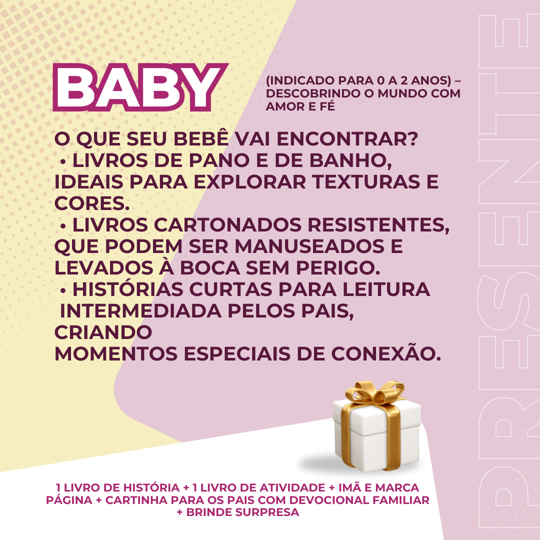 Comprar BOX PRESENTE - R$60,00 - Cordeirinhos