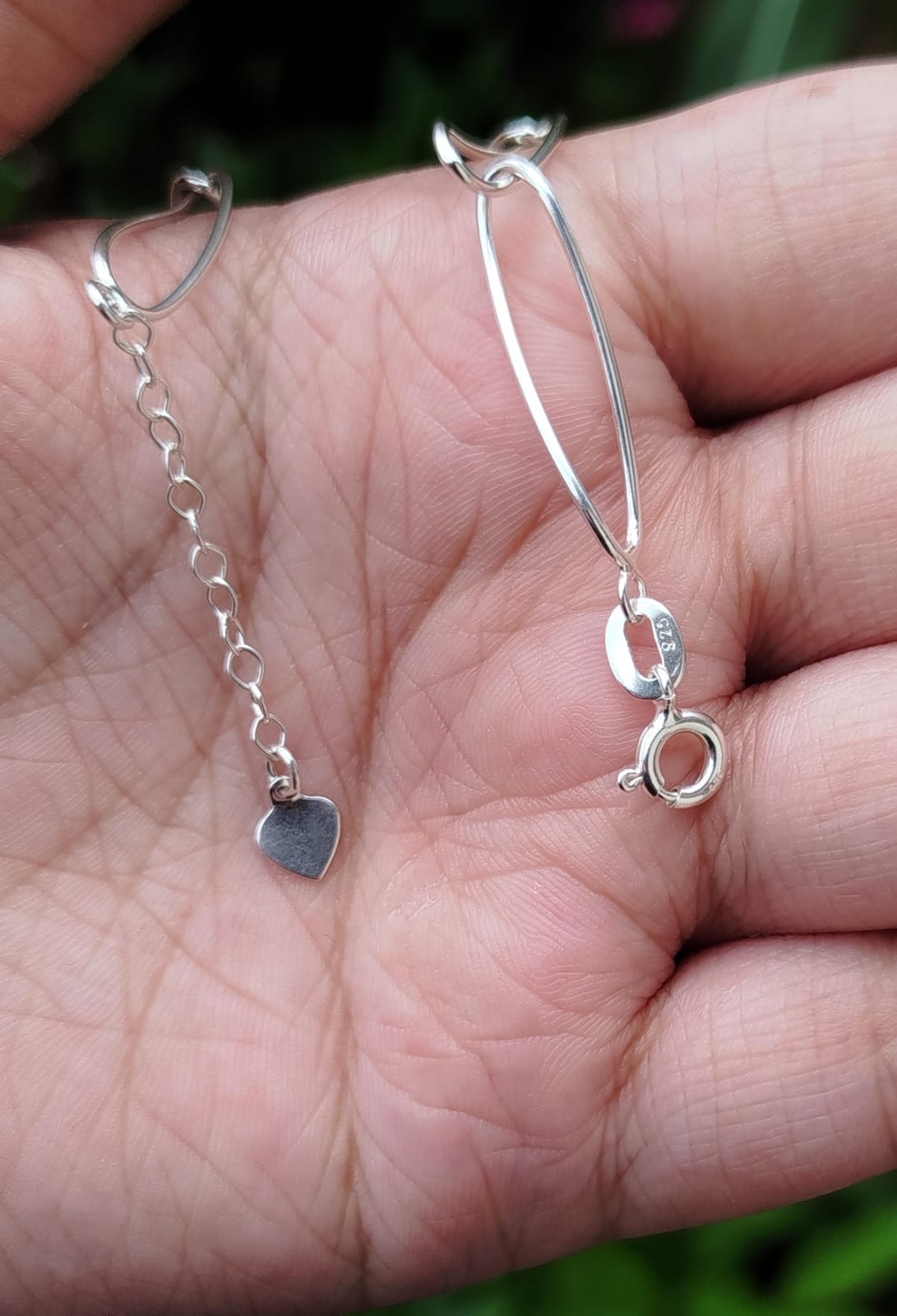 Comprar Pulseira argola alongada - R$100,00 - Sil Pratas