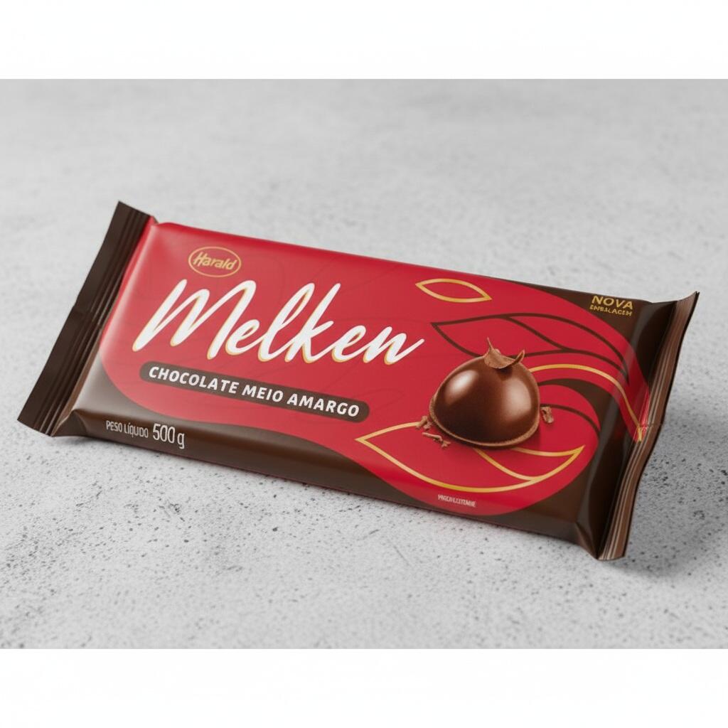 Comprar CHOCOLATE HARALD MELKEN 500g MEIO AMARGO NOBRE - a partir de R ...