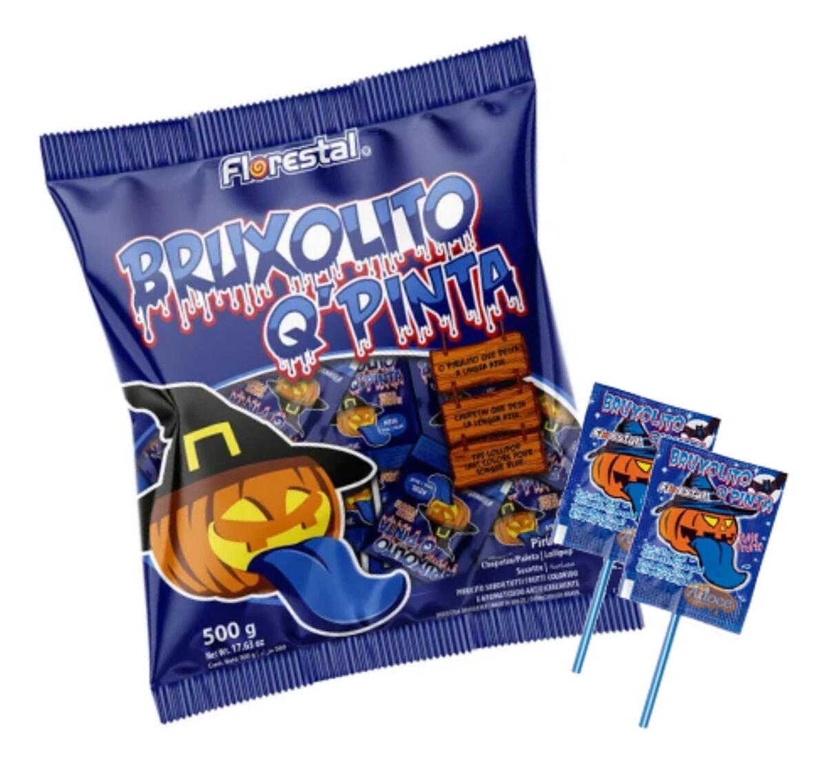 Comprar PIRULITO FLORESTAL BRUXOLITO 500g QPINTA AZUL - a partir de R$27,15