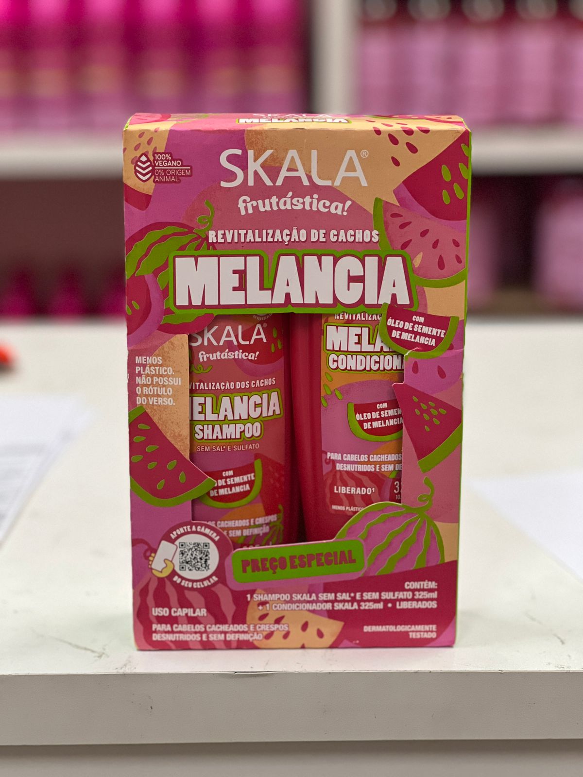 Comprar Kit Shampoo e condicionador Skala Frutástica Melancia - La ...