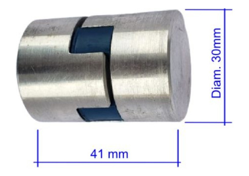 Comprar GE 04 Acoplamento Cruzeta em Alumínio para Encoder - DAGROSS ...