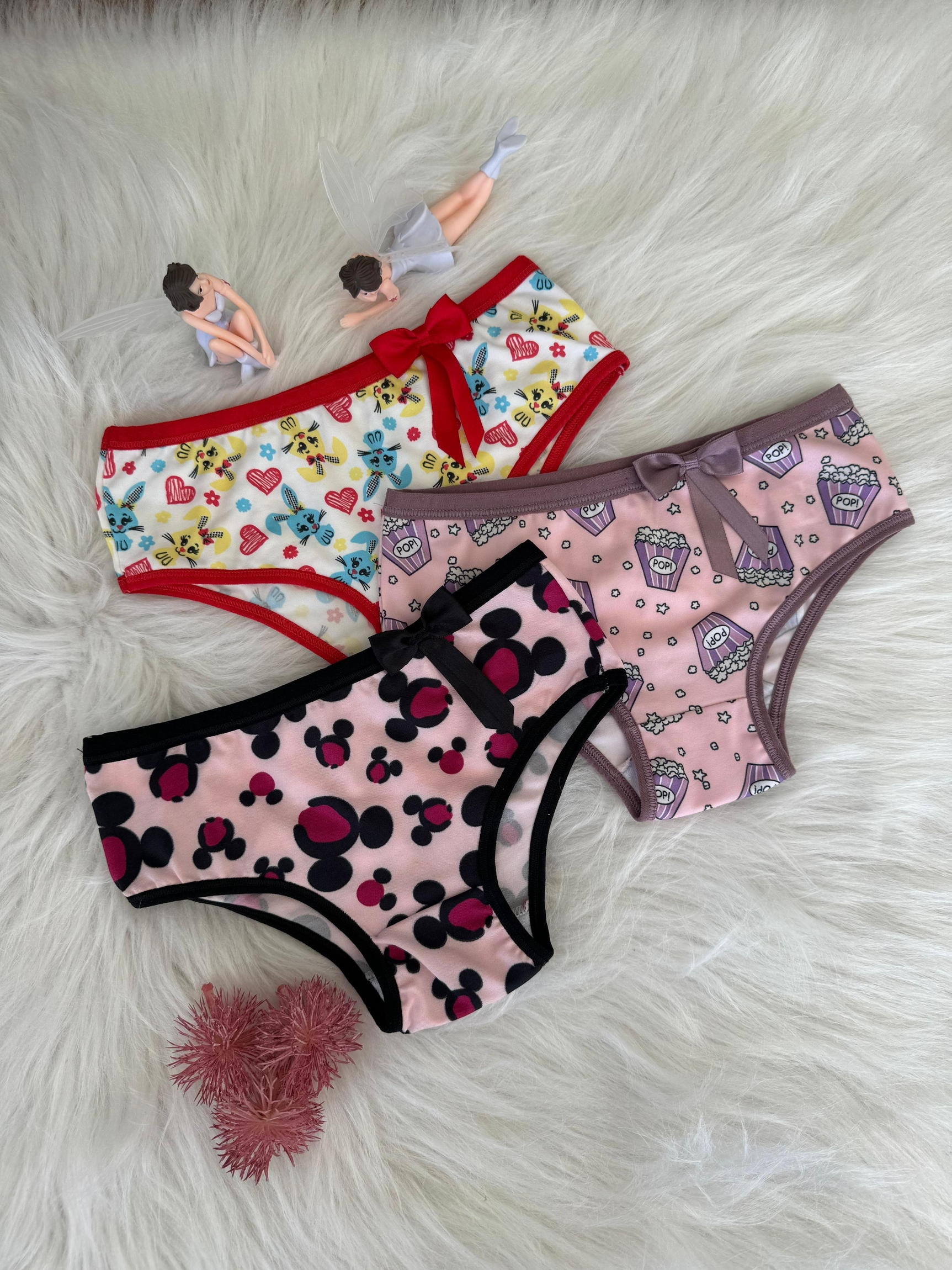 Comprar CALCINHA INFANTIL FADINHA (MICROFIBRA) - R$4,90 - Kalu Moda Íntima