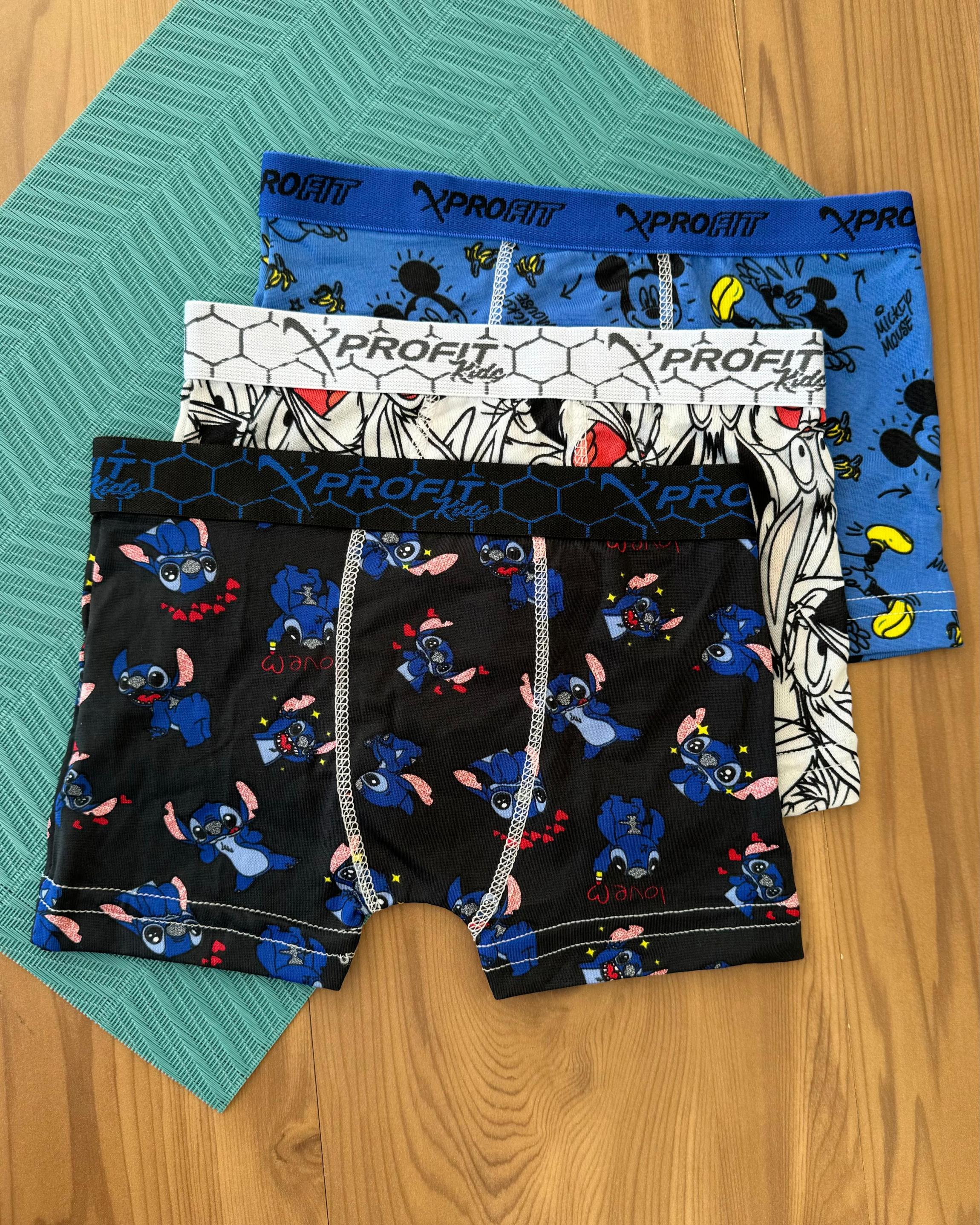Comprar BOXER INFANTIL PERSONAGENS - Kalu Moda Íntima