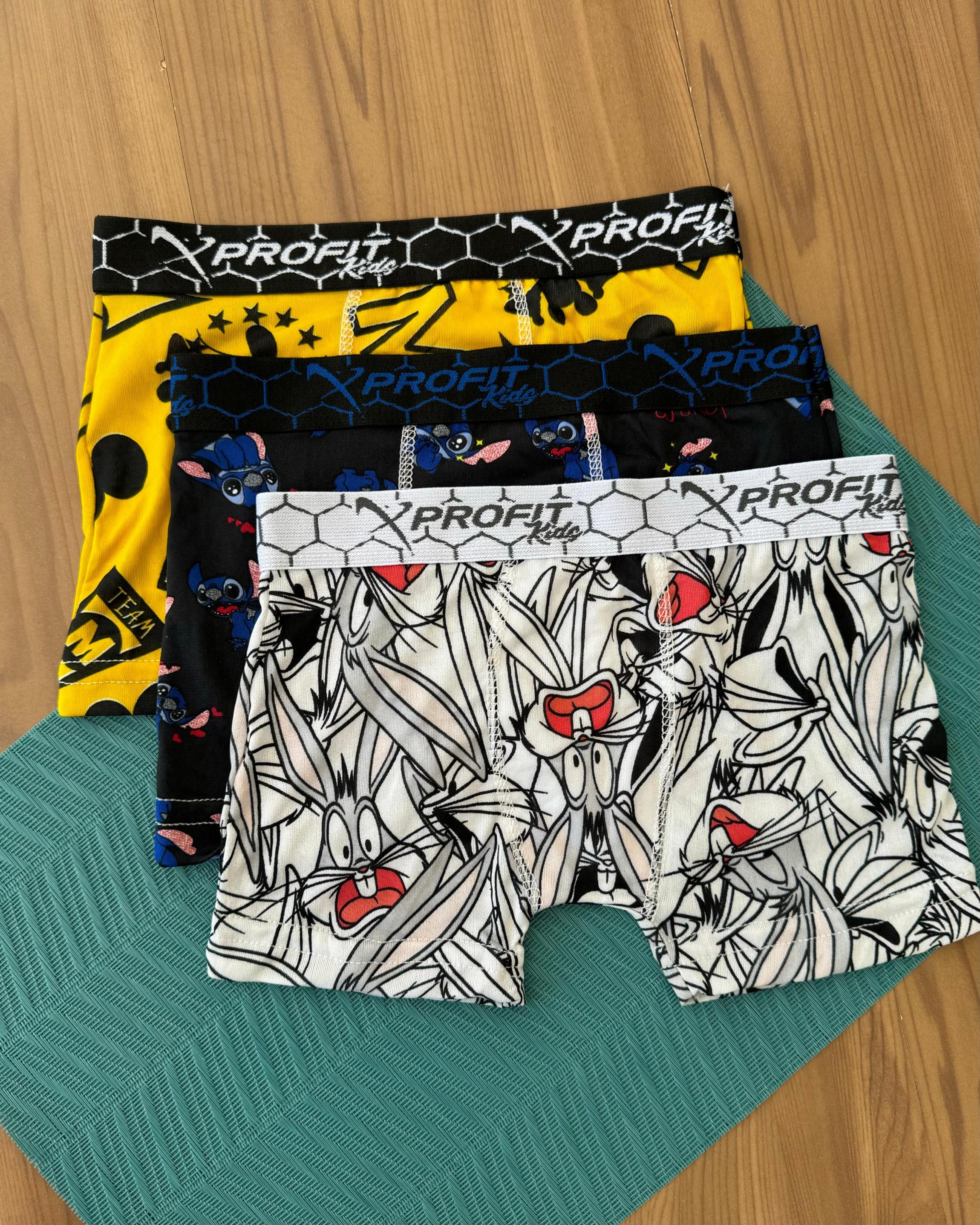 Comprar BOXER INFANTIL PERSONAGENS - Kalu Moda Íntima