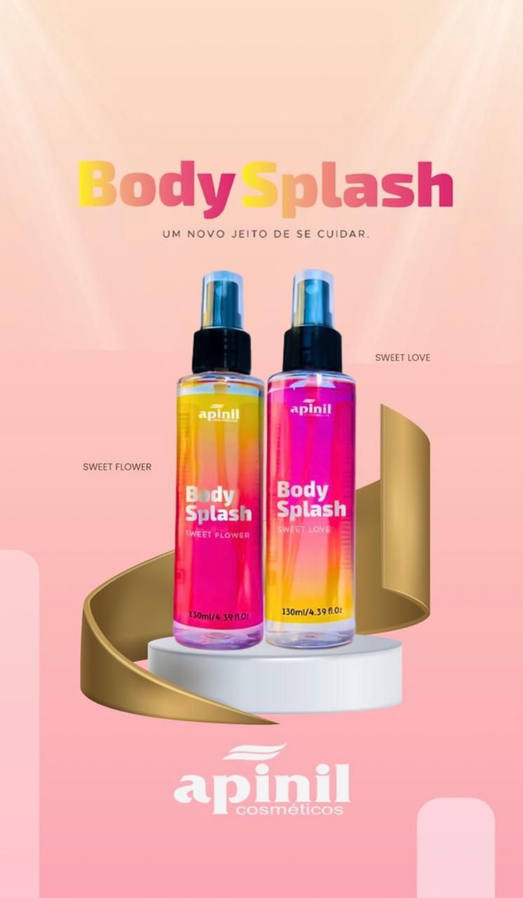 Comprar BODY SPLASH 130ML APINIL COSMÉTICOS - R$12,90 - Kalu Moda Íntima