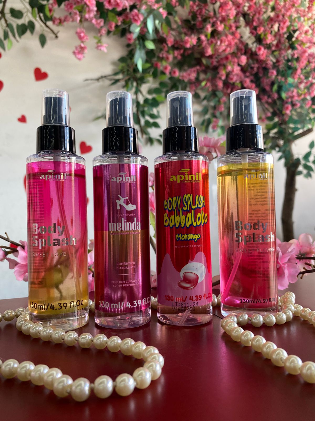 Comprar BODY SPLASH 130ML APINIL COSMÉTICOS - R$12,90 - Kalu Moda Íntima