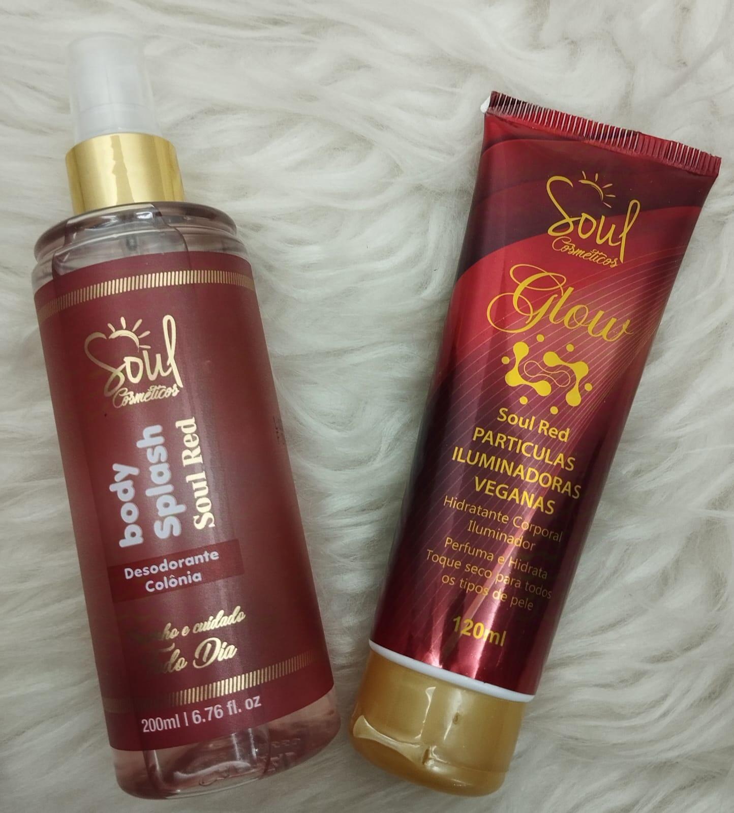 Comprar KIT PRESENTE SOUL BODY SPLASH + GLOW ILUMINADOR CORPORAL RED ...