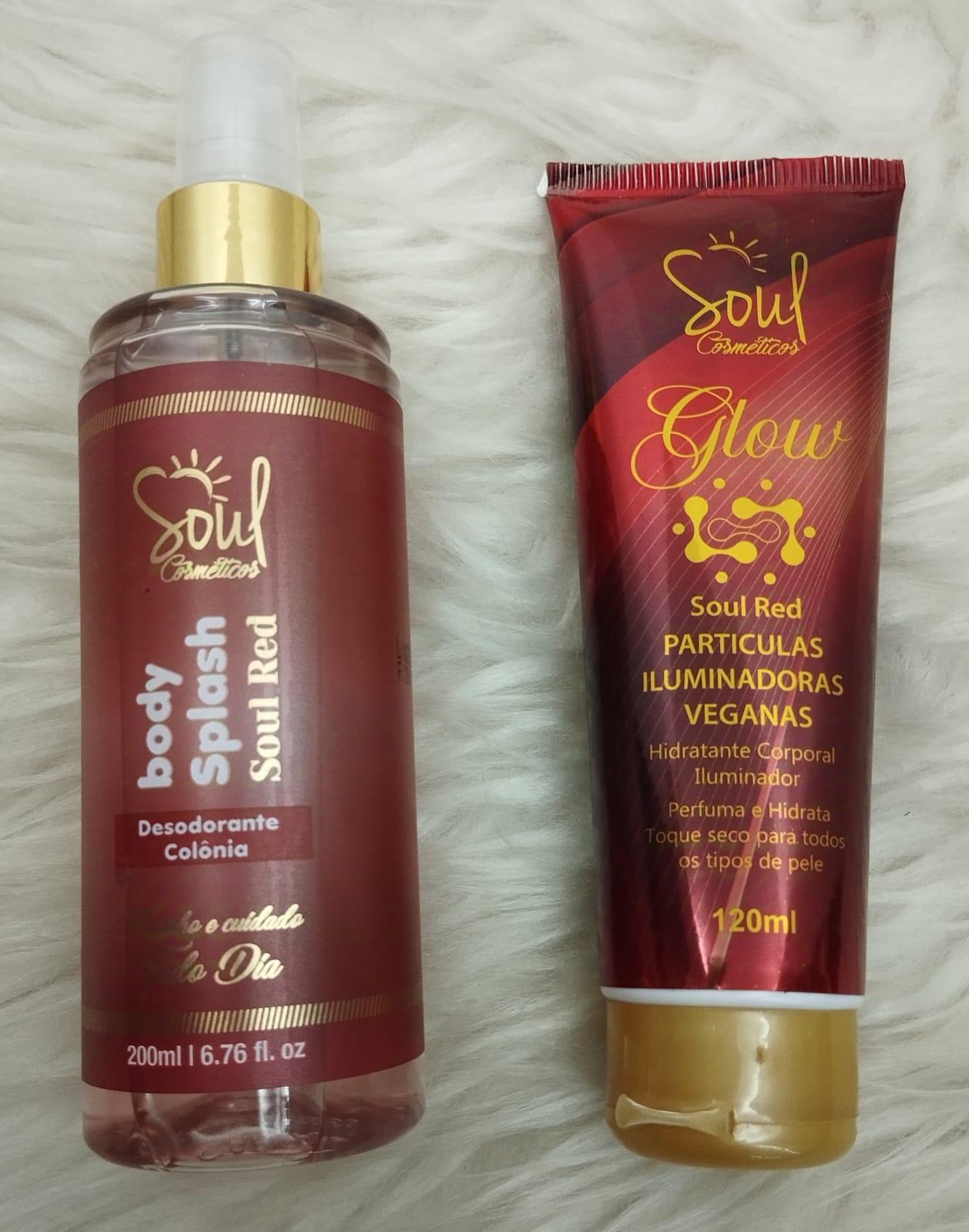 Comprar KIT PRESENTE SOUL BODY SPLASH + GLOW ILUMINADOR CORPORAL RED ...