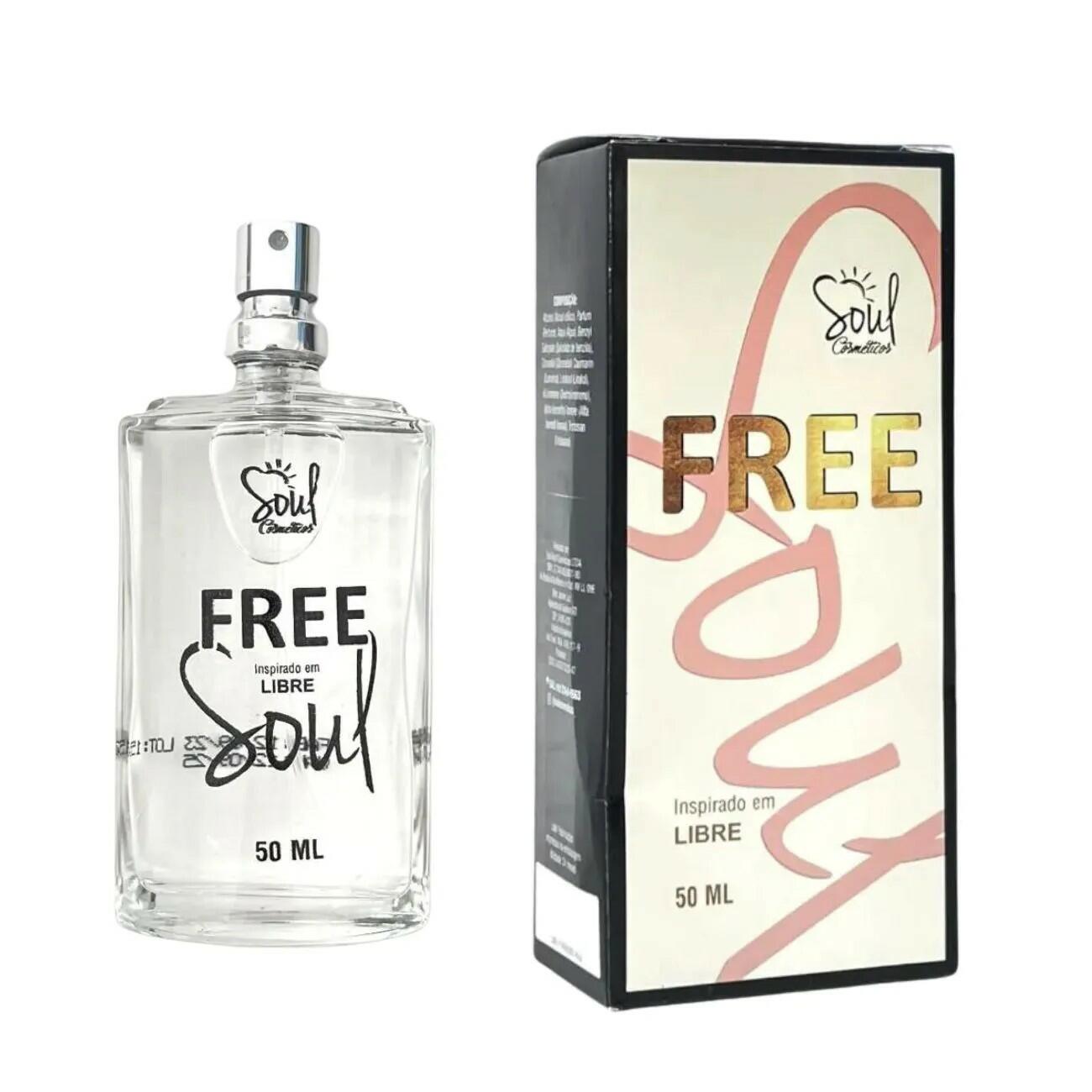 Comprar DEO COLÔNIA FREE SOUL COSMÉTICOS - 50ML - R$12,90 - Kalu Moda ...